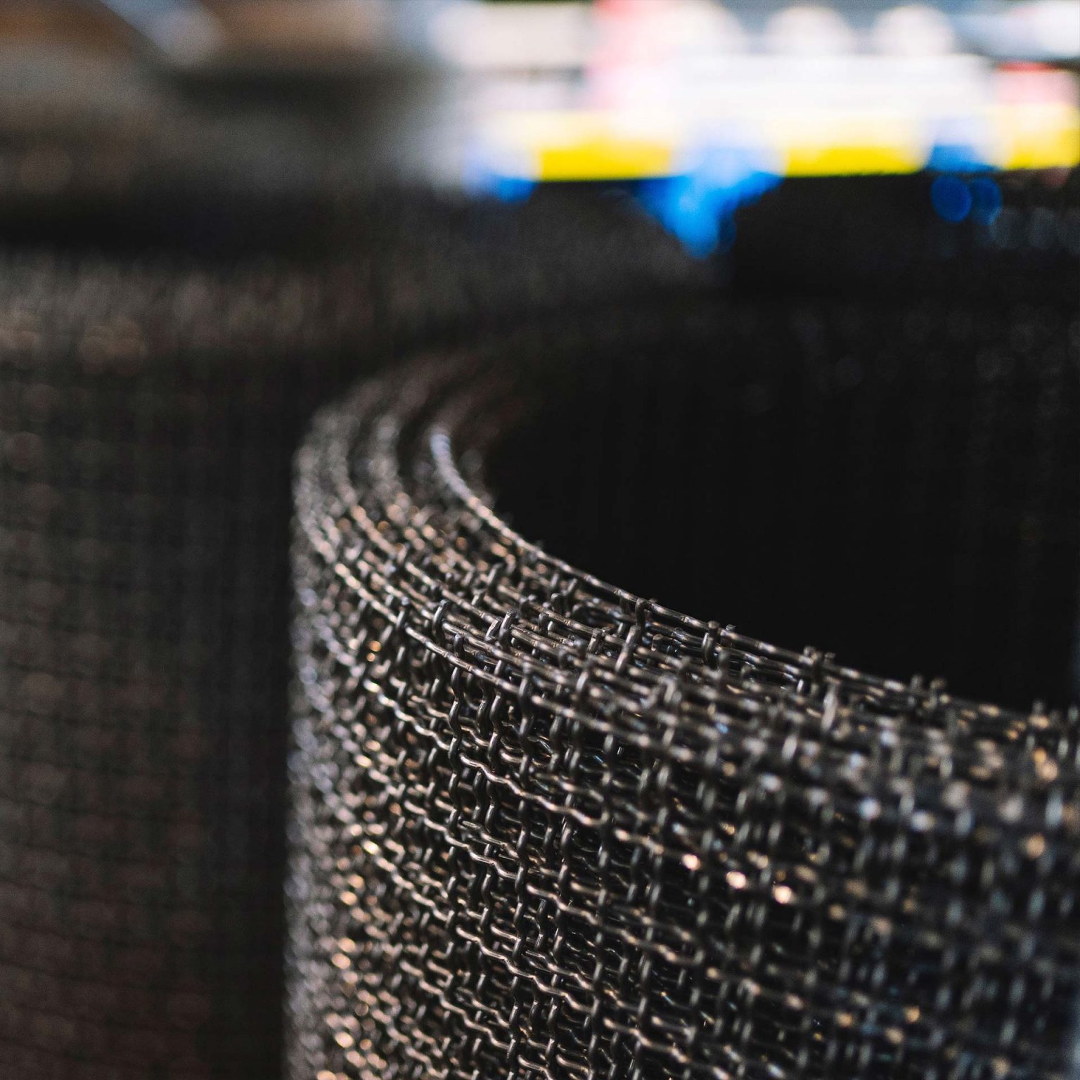 Rete ondulata inox - Molino Inox